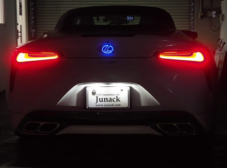 LEXUS LC500/500h LEDイルミネーションカスタム | LEDカスタムショップJunack ヘッドライト加工 各種LED加工 ...