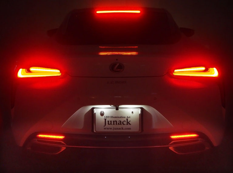 LEXUS LC500/500h LEDイルミネーションカスタム | LEDカスタムショップJunack ヘッドライト加工 各種LED加工 ...