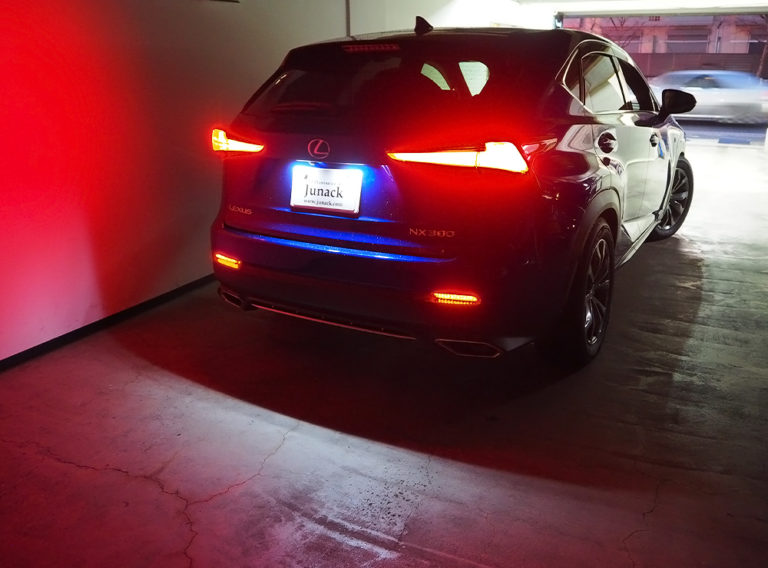 LEXUS NX300hイルミネーションカスタム | LEDカスタムショップJunack ヘッドライト加工 各種LED加工 東京都三鷹市